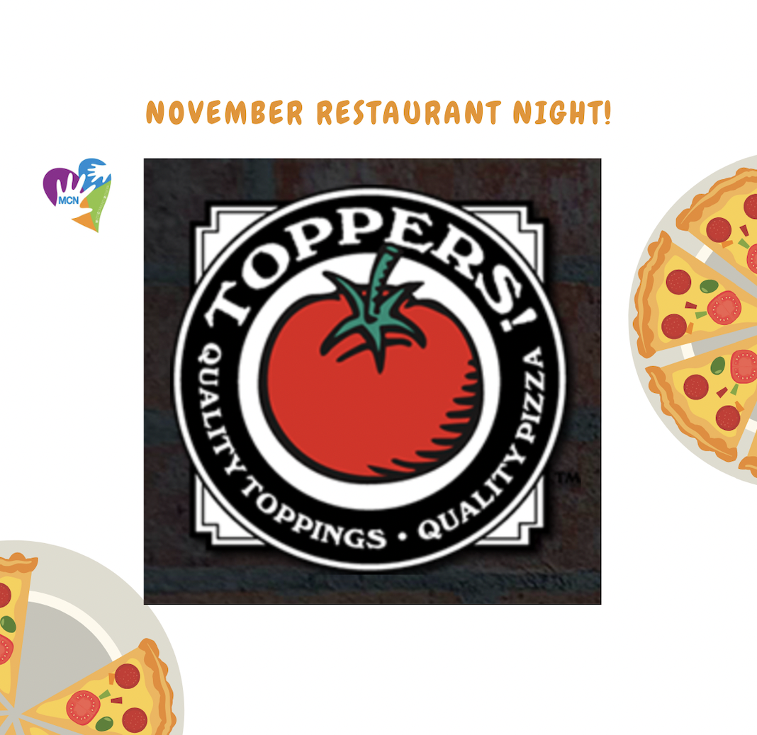 Topper’s Pizza This Tuesday, November 15 | 3:30 – 9pm. Come Hungry ...