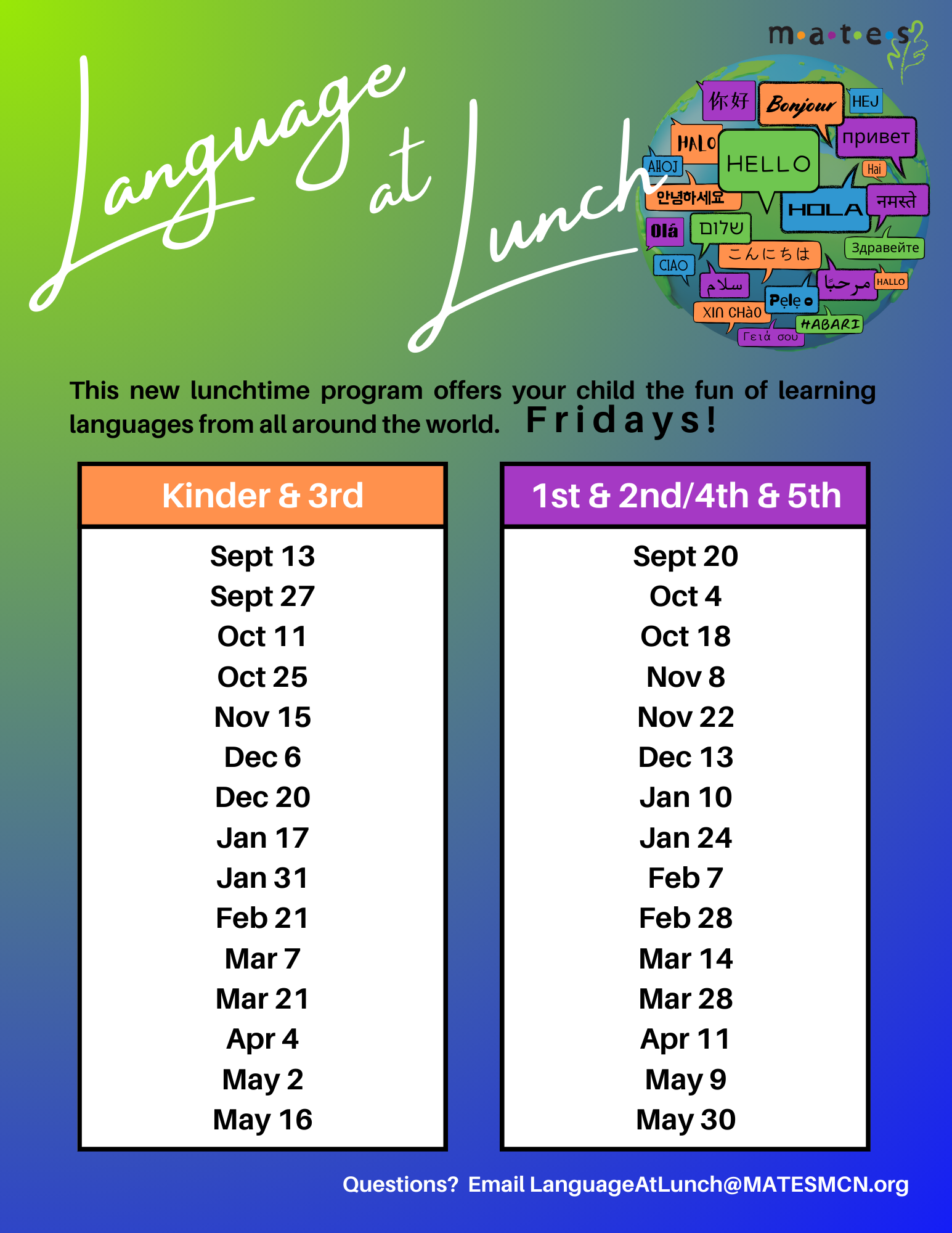 October Box Tops & Labels for Education Contest! | MATES Community Network