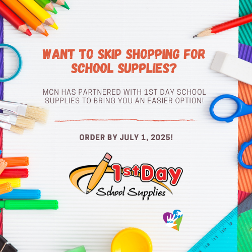 2025-2026 School Supplies Now Available | MATES Community Network